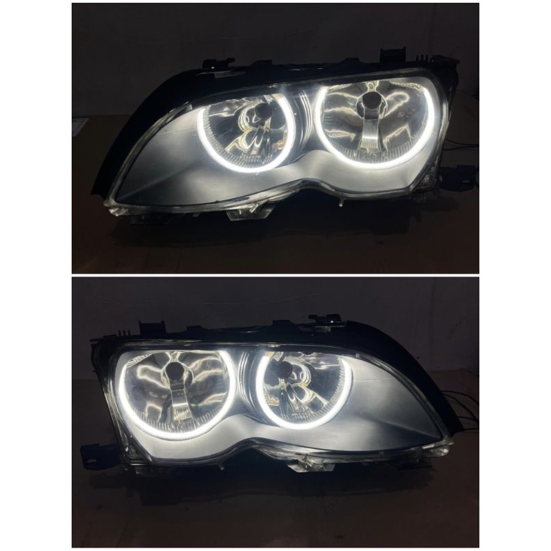 Jual Headlamp lampu depan bmw e46 facelift original | Shopee Indonesia