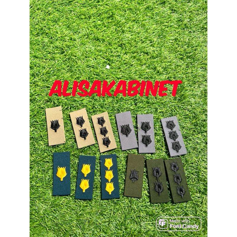 Jual Pangkat Mayor Kolonel LetKol PDL Malvinas KRI KKO POMAL TNI AL ...