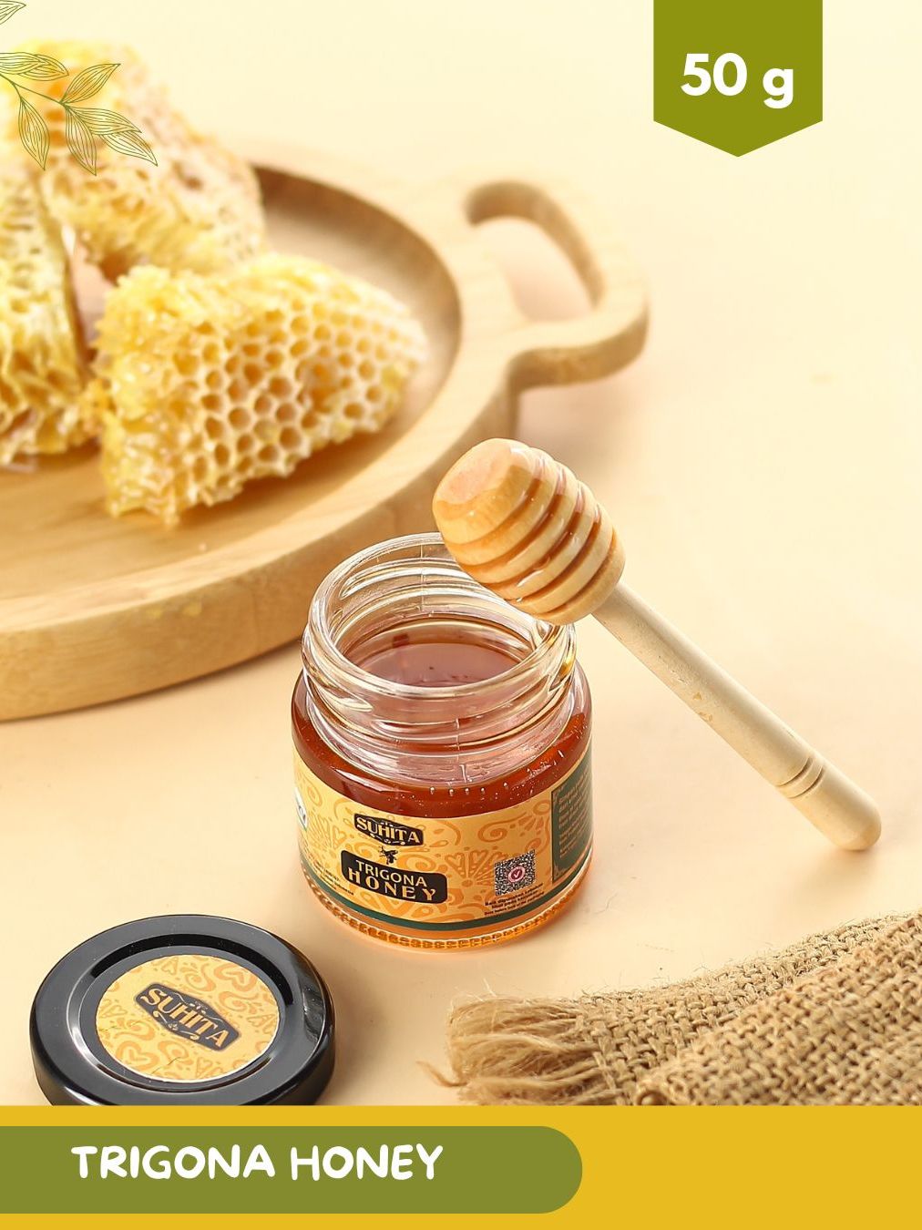 Jual Madu Suhita/Madu murni /Madu Hutan/Trigona itama/klanceng 50g | Shopee Indonesia
