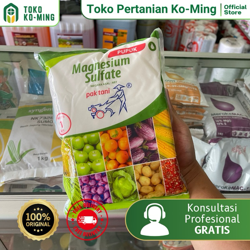 Jual PUPUK MAGNESIUM SULFAT PAK TANI - 1 KG | Shopee Indonesia