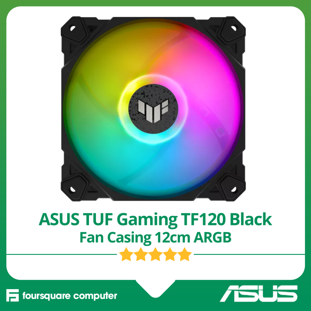 Jual ASUS TUF Gaming TF120 Black Fan Casing 12cm ARGB | Shopee Indonesia