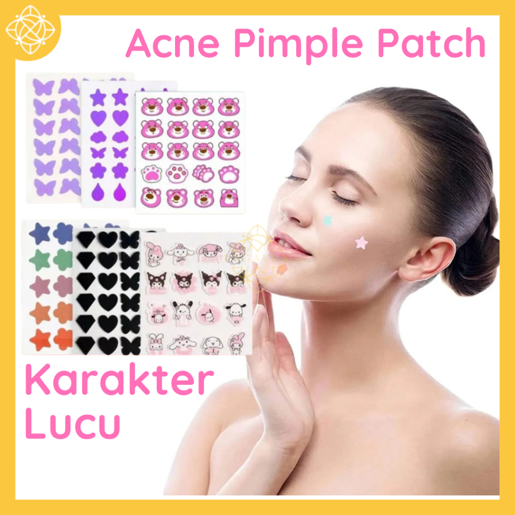 Jual Acne Pimple Patch Lucu Karakter Labubu Sanrio Sticker Jerawat ...