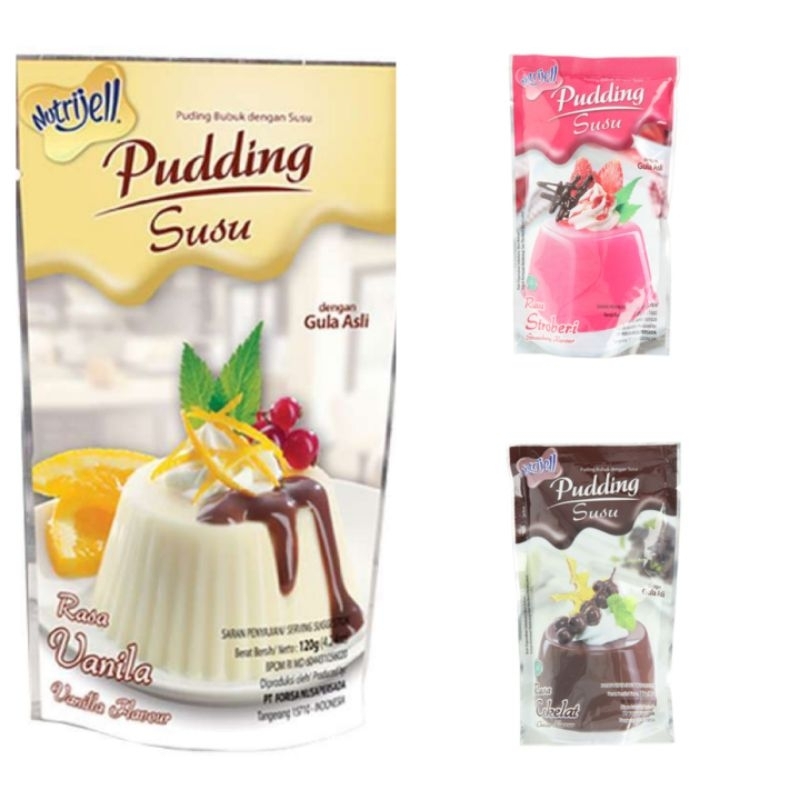 Jual Nutrijell Pudding Susu Aneka Rasa - 1 pack | Shopee Indonesia