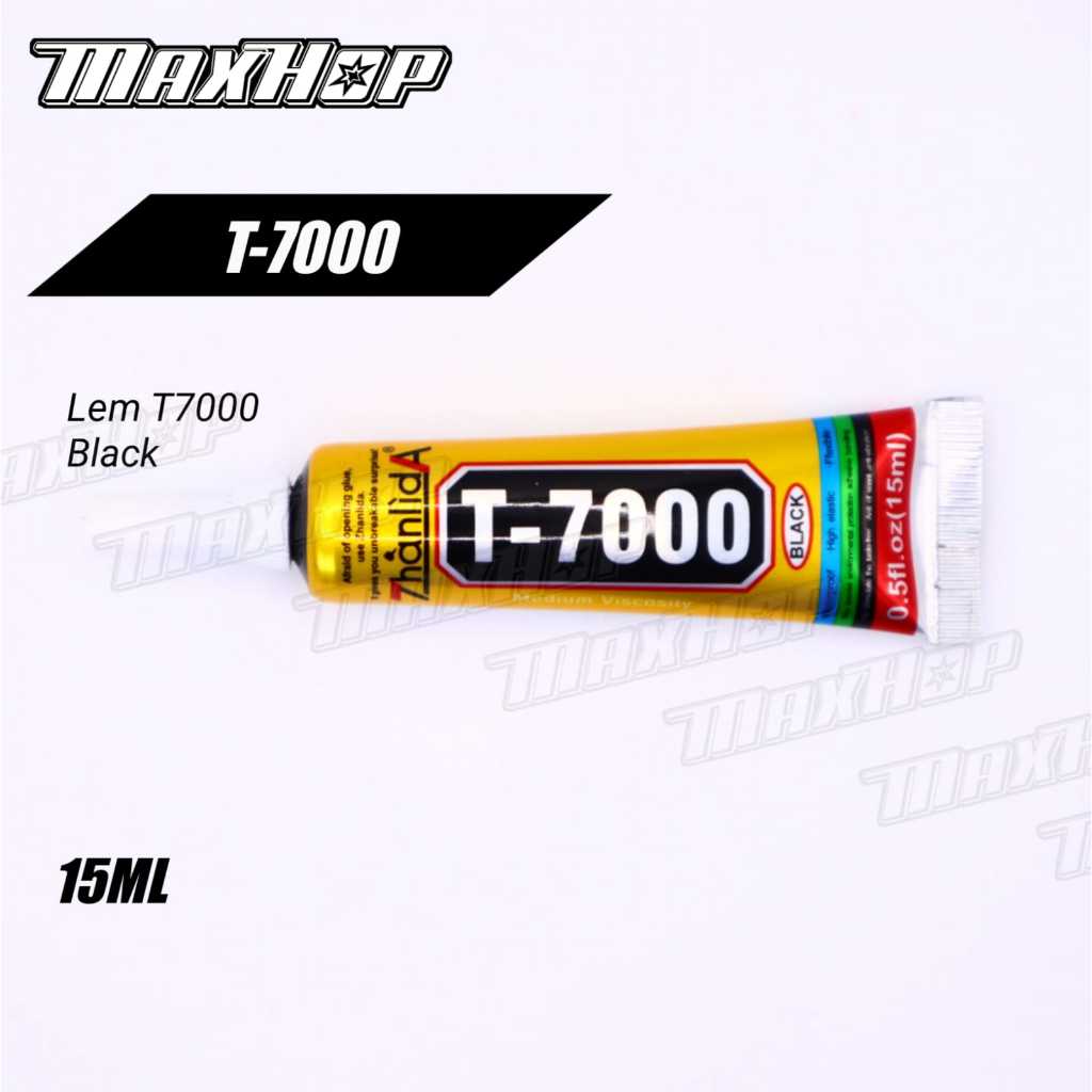 Jual Lem T-7000 Warna Hitam 15ML Perekat T7000 | Shopee Indonesia