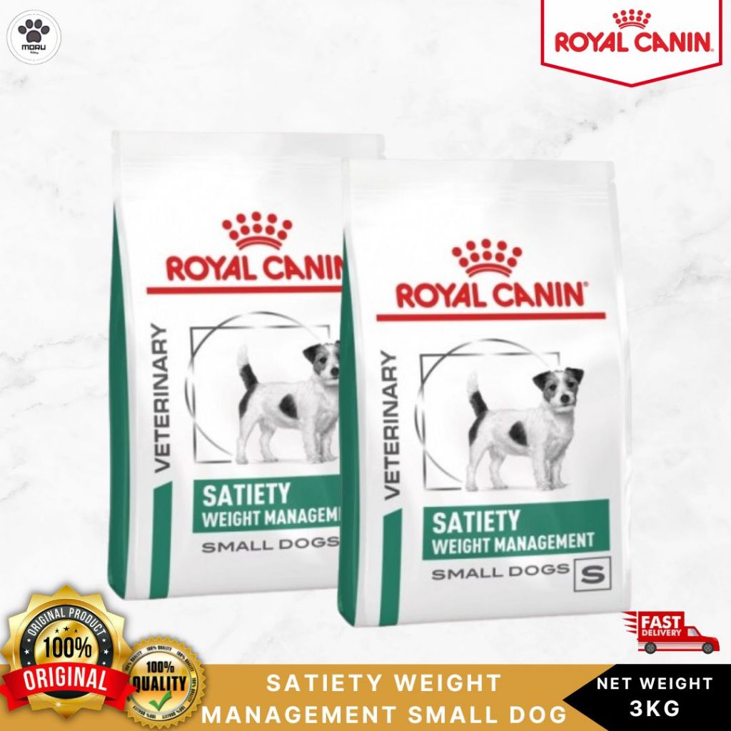 Jual ROYAL CANIN SATIETY SMALL DOG 3KG RC WEIGHT MANAGEMENT | Shopee ...