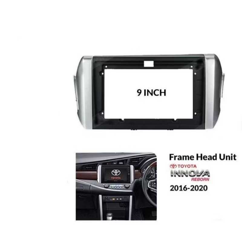 Jual Frame Head Unit Android 9 inch INOVA REBON Frame Head Unit Android ...