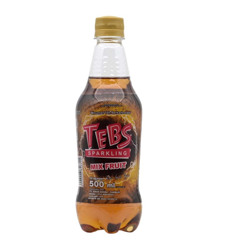 Jual Minuman Soda Tebs Sparkling Teh Minuman Soda Mix Fruit 500 ml ...