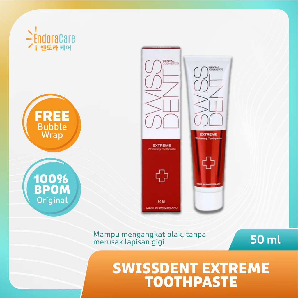 Jual SWISSDENT Extreme Toothpaste / Pasta Gigi Dewasa 50ml | Shopee ...