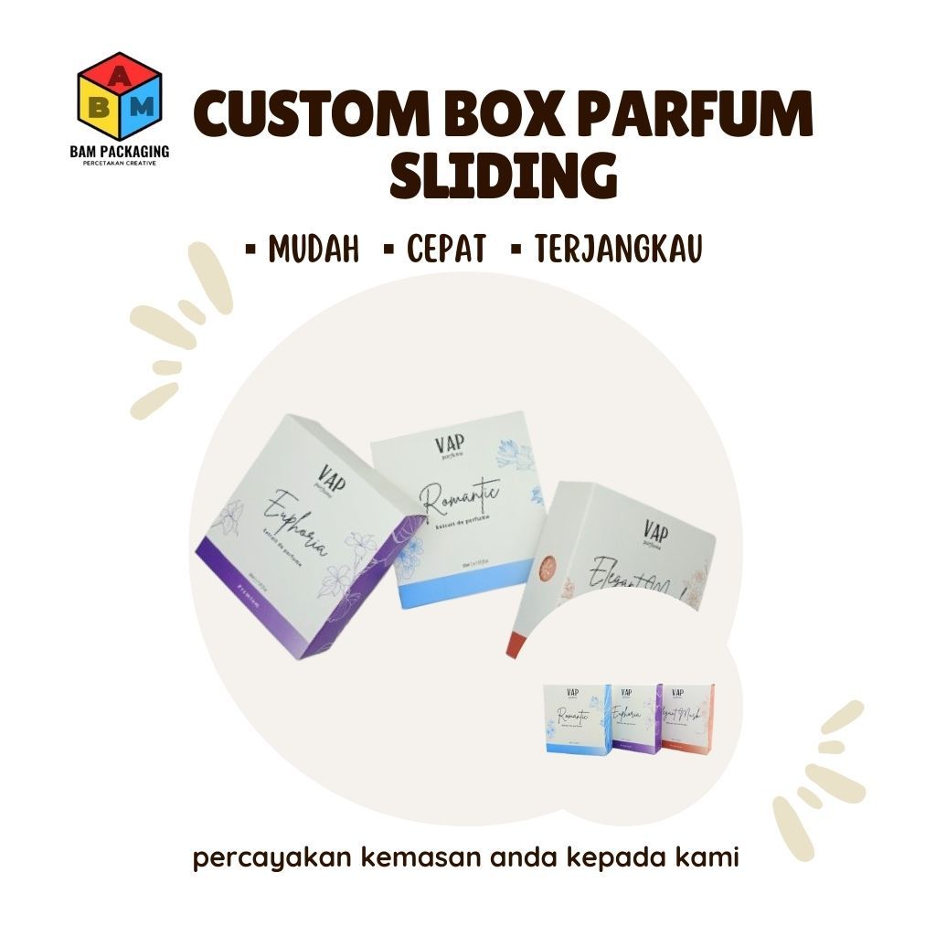 Jual Cetak Box Dus Parfum Sliding Custom Dsign Dan Ukuran | Shopee ...
