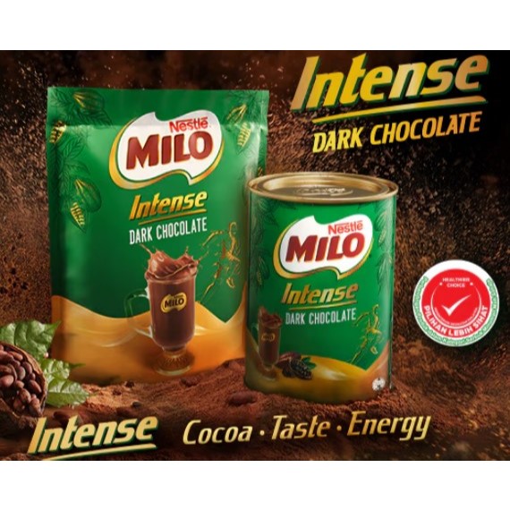 Jual Milo Intense Dark Chocolate Original Malaysia (Isi 10 Pack ...