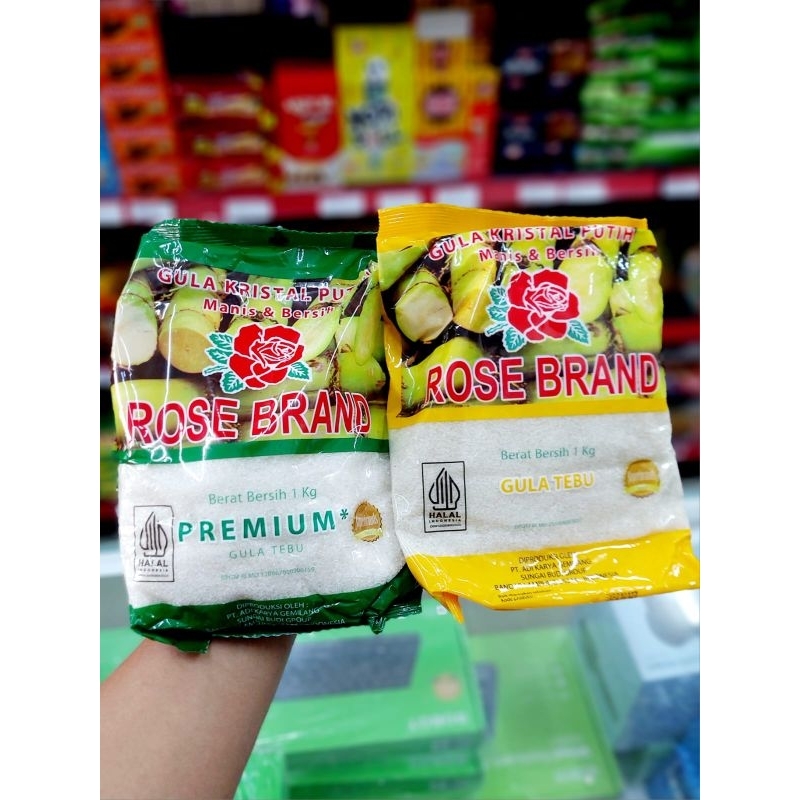 Jual GULA ROSE BRAND 1KG | GULA PASIR | Shopee Indonesia