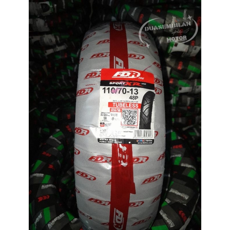 Jual Ban Tubeless FDR Sport XR Evo (110/70-13 atau 130/70-13) For Nmax ...