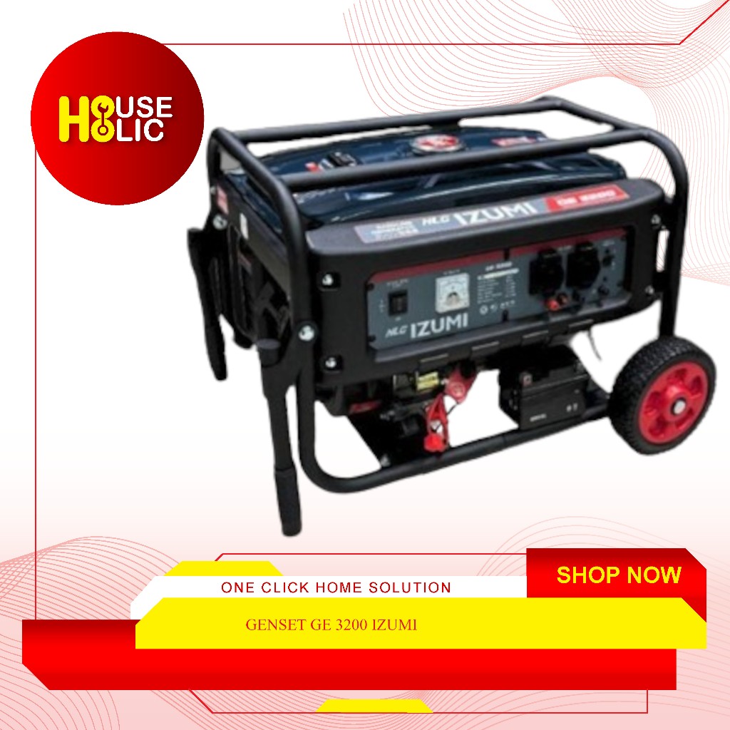 Jual Genset GE 3200 / Generator Bensin 2200 Watt | Shopee Indonesia