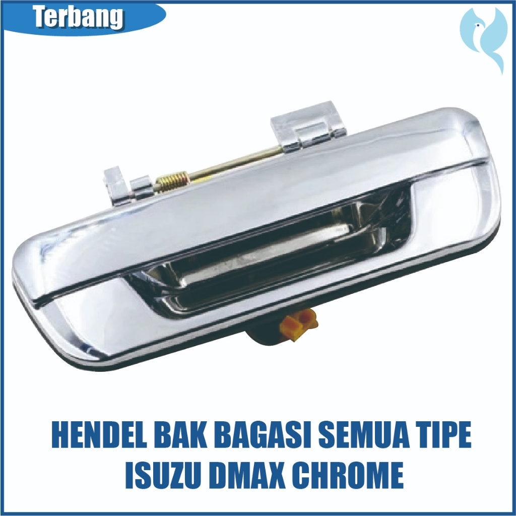 Jual Hys Isuzu D-Max dmax handle Pintu Bagasi Belakang Mobil Chrome ...