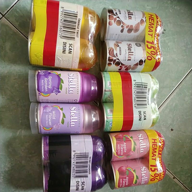 Jual PROMO STELA MATIC RANDOM 225ML/160 ml | Shopee Indonesia