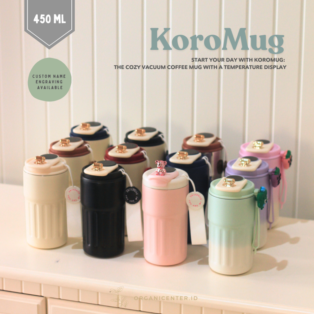 Jual KoroMug - Custom Engrave Grafir Nama Coffee Vacuum Mug With ...