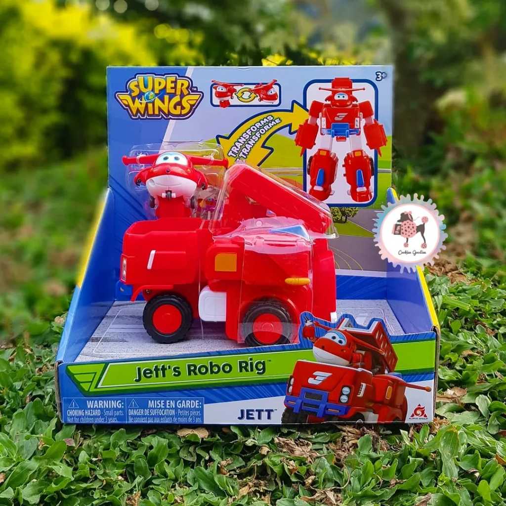 Jual Super Wings Jett's Robo Rig Transforming Toy Vehicle Set | Shopee ...