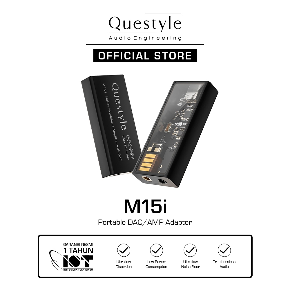 Jual Questyle M15i Mobile Headphone Amplifier with DAC | Shopee Indonesia