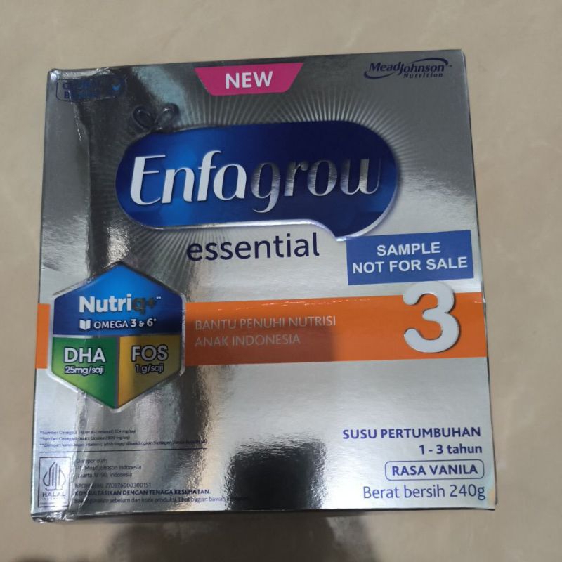Jual Enfagrow Essential Vanilla Tahap 3 240gram | Shopee Indonesia