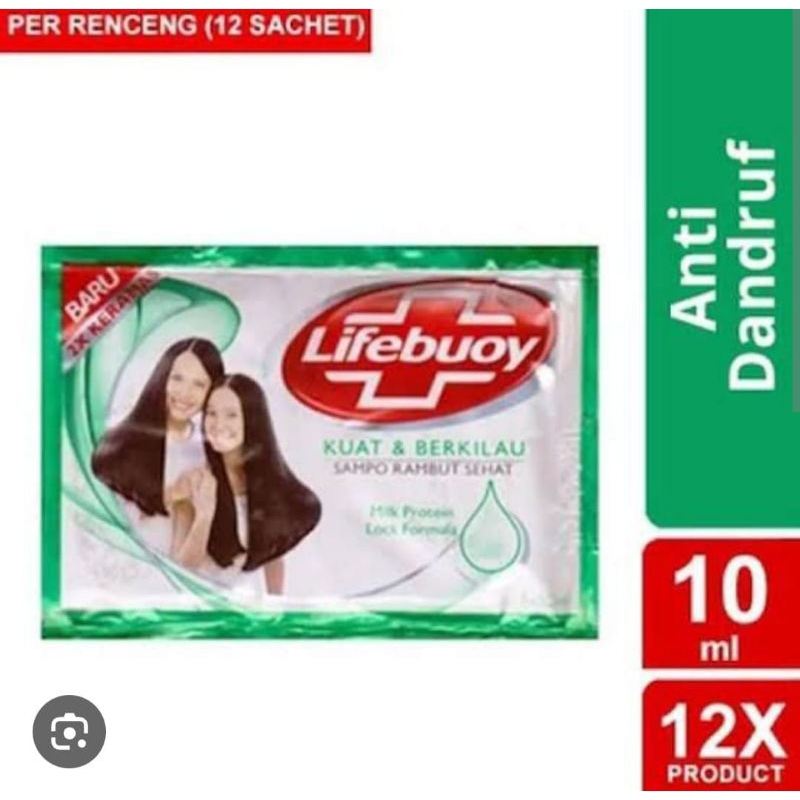 Jual Shampoo Lifebuoy Kemasan Sachet Renteng isi 12 pcs | Shopee Indonesia