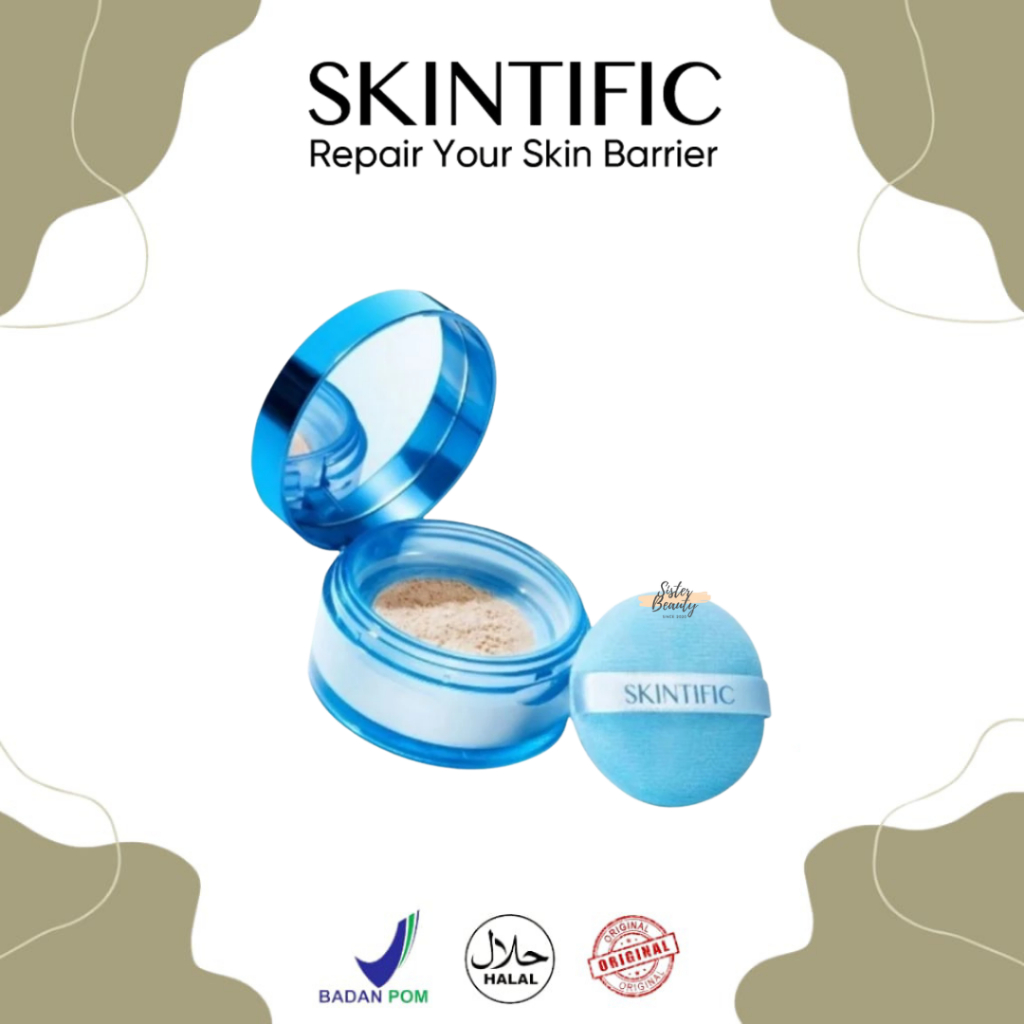 Jual SisterBeauty - Skintific Invisiblur All Day Loose Powder Bedak Tabur | Shopee Indonesia