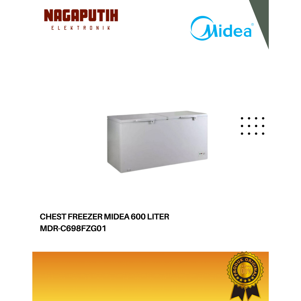 Jual Midea Freezer Box Chest Freezer MDR-C698FZG01 | Shopee Indonesia