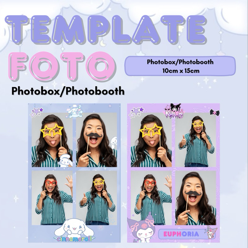 Jual TEMPLATE PHOTOBOOTH (BISA CUSTOM) | Shopee Indonesia