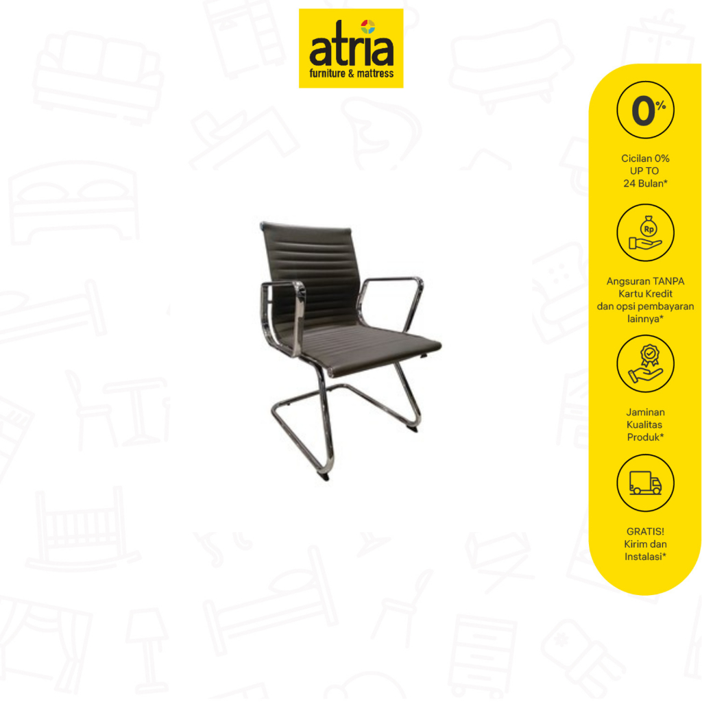 Jual Atria Kursi Kantor Shivier visitor chair | Shopee Indonesia