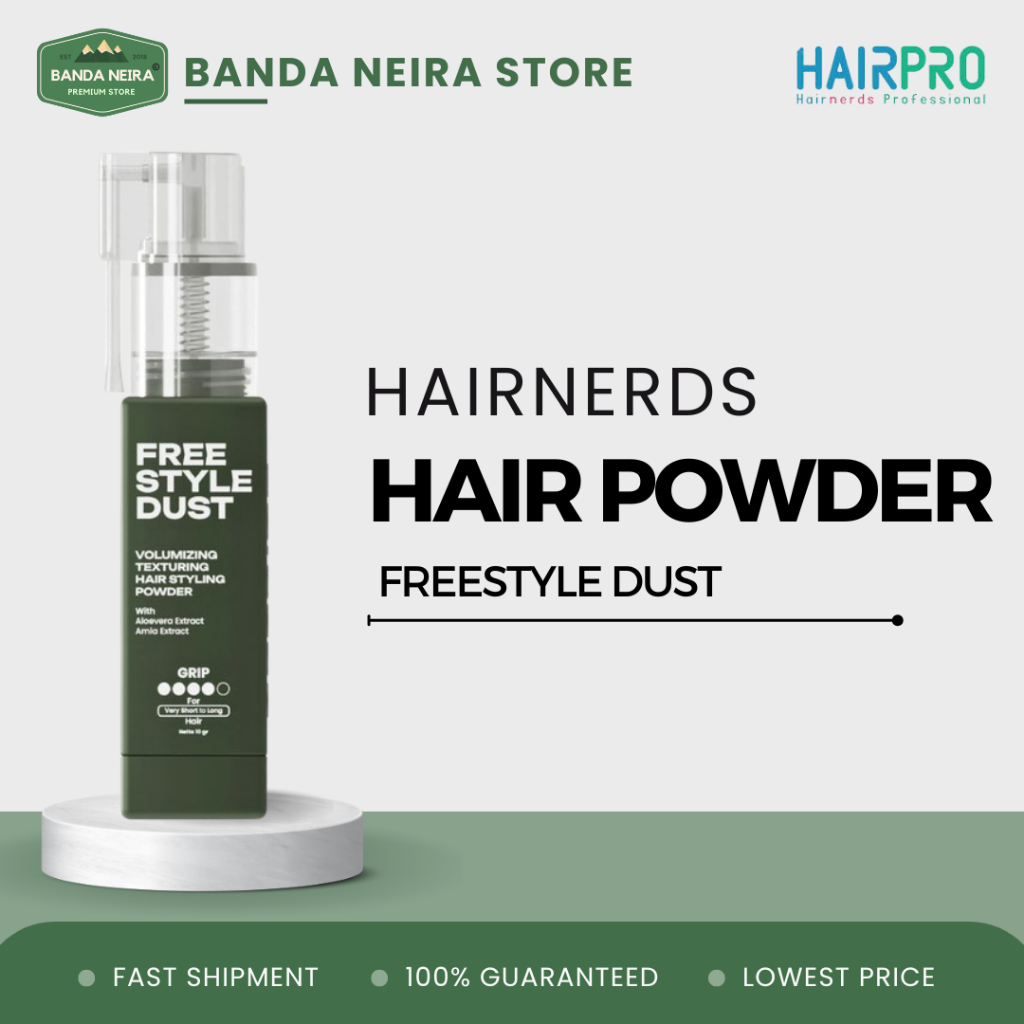 Jual HAIRNERDS PROFESSIONAL Hair Styling Powder / Meningkatkan Volume ...