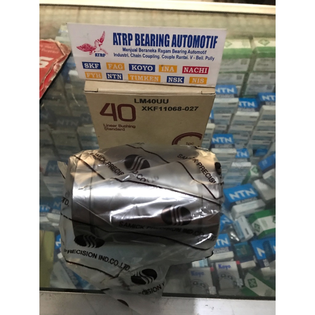 Jual LINEAR BEARING LM40UU SAMICK ORIGINAL LM 40 UU SAMICK | Shopee ...