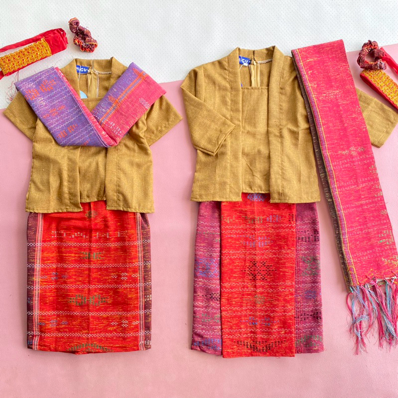 Jual Batik Kids Kebaya Adat Batak Baju Tradisional Batak Toba Ulos ...