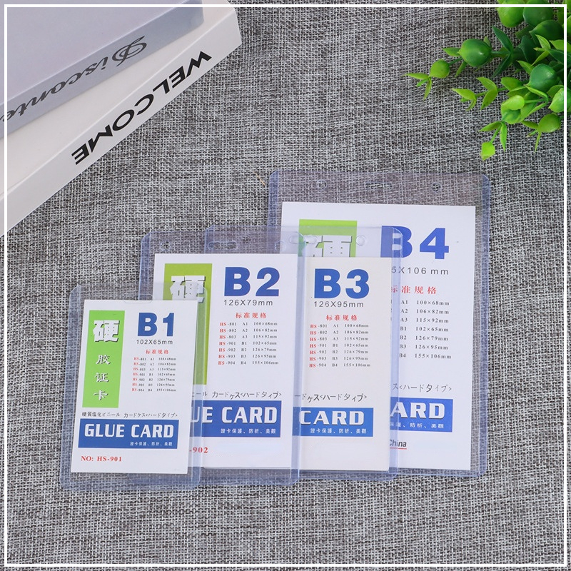 Jual Id Card Case B1 / B2 / B3 / B4 / A1 / A2 / A3 Plastik Name Tage / Plastik Nama Portrait ...