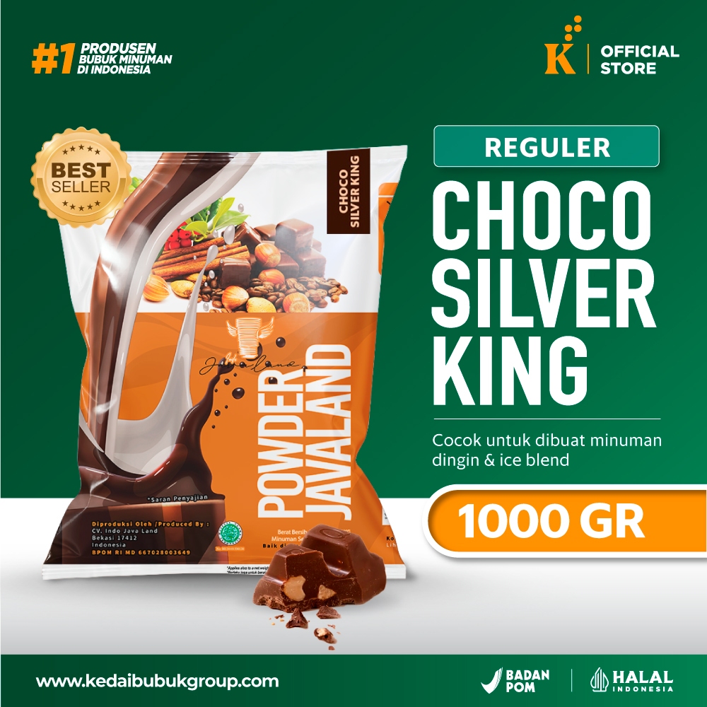 Jual Bubuk Minuman Powder Choco Silverking Javaland 1 kg | Shopee Indonesia