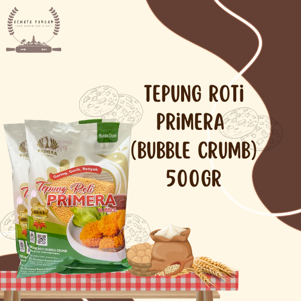 Jual Tepung Roti Primera Bubble Crumb Kemasan 500gr | Shopee Indonesia