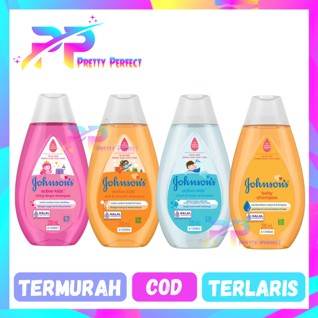 Jual Johnson's Baby Active Kids Shampoo | Shopee Indonesia
