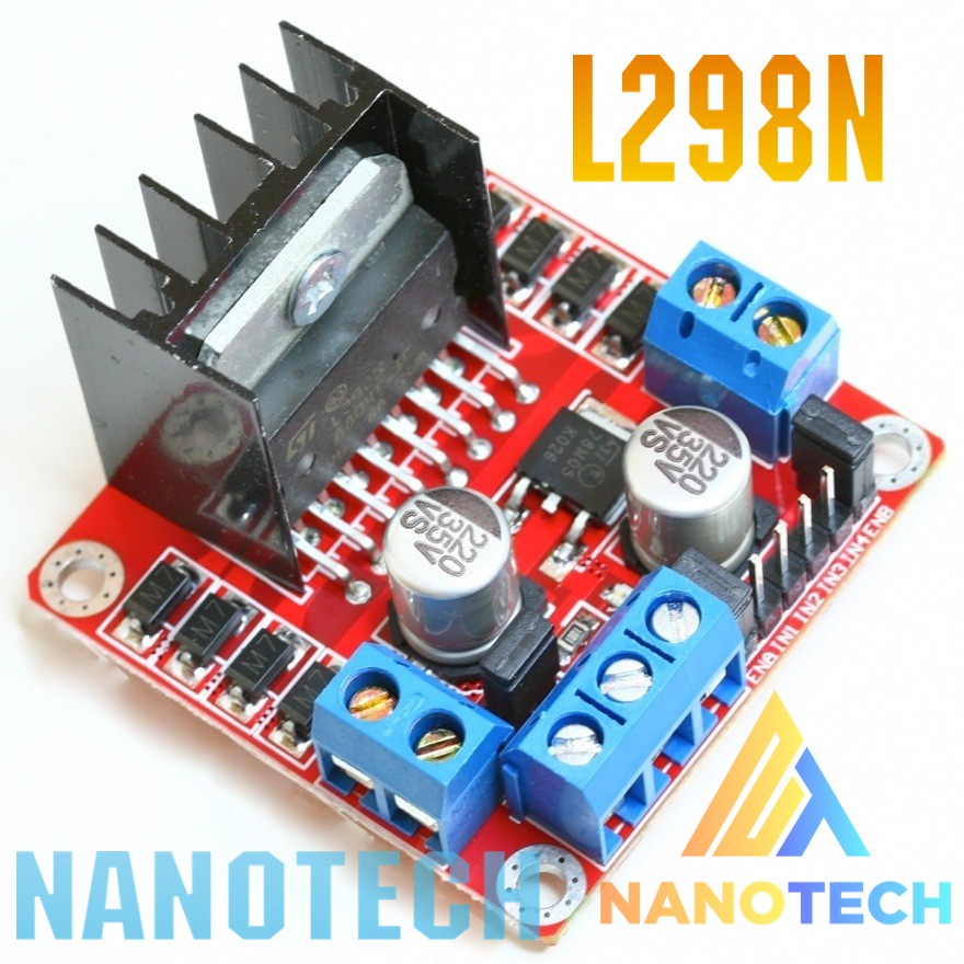 Jual L298N Driver Motor Dual Controller Stepper L298 H Bridge DC Line ...