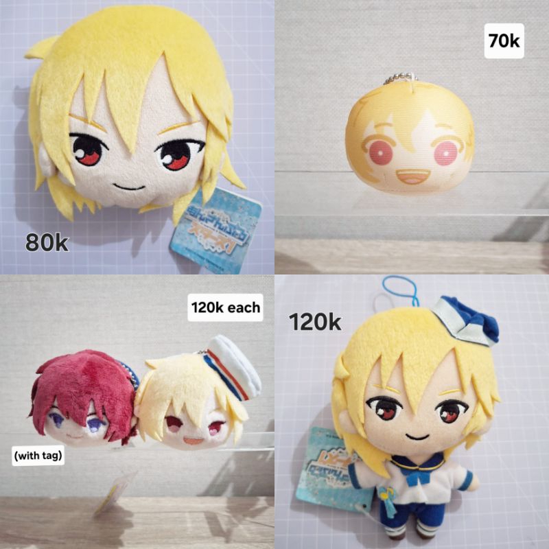 Jual Ensemble Stars Nazuna Nito Tsukasa Suou Mochi Mini Omanjuu Nui ...