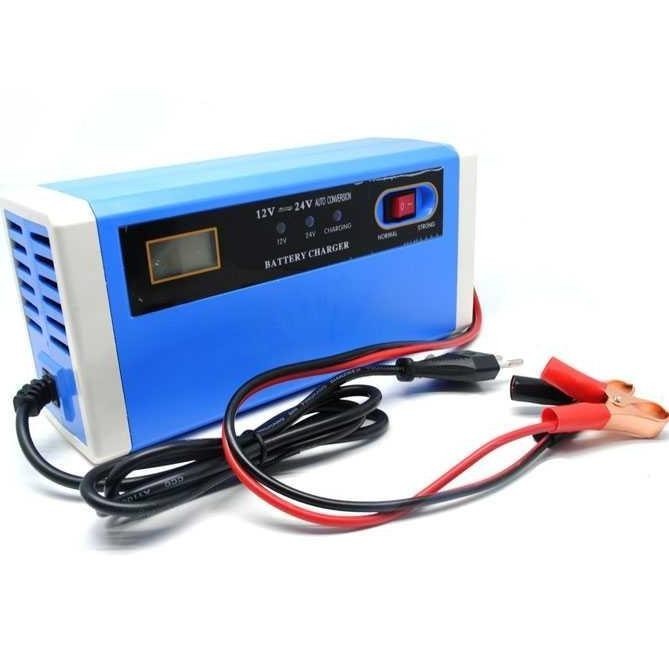 Jual Sunpro Charger Aki Accu 12V/24V 1 Mobil Motor Truk Bus 20AH ...