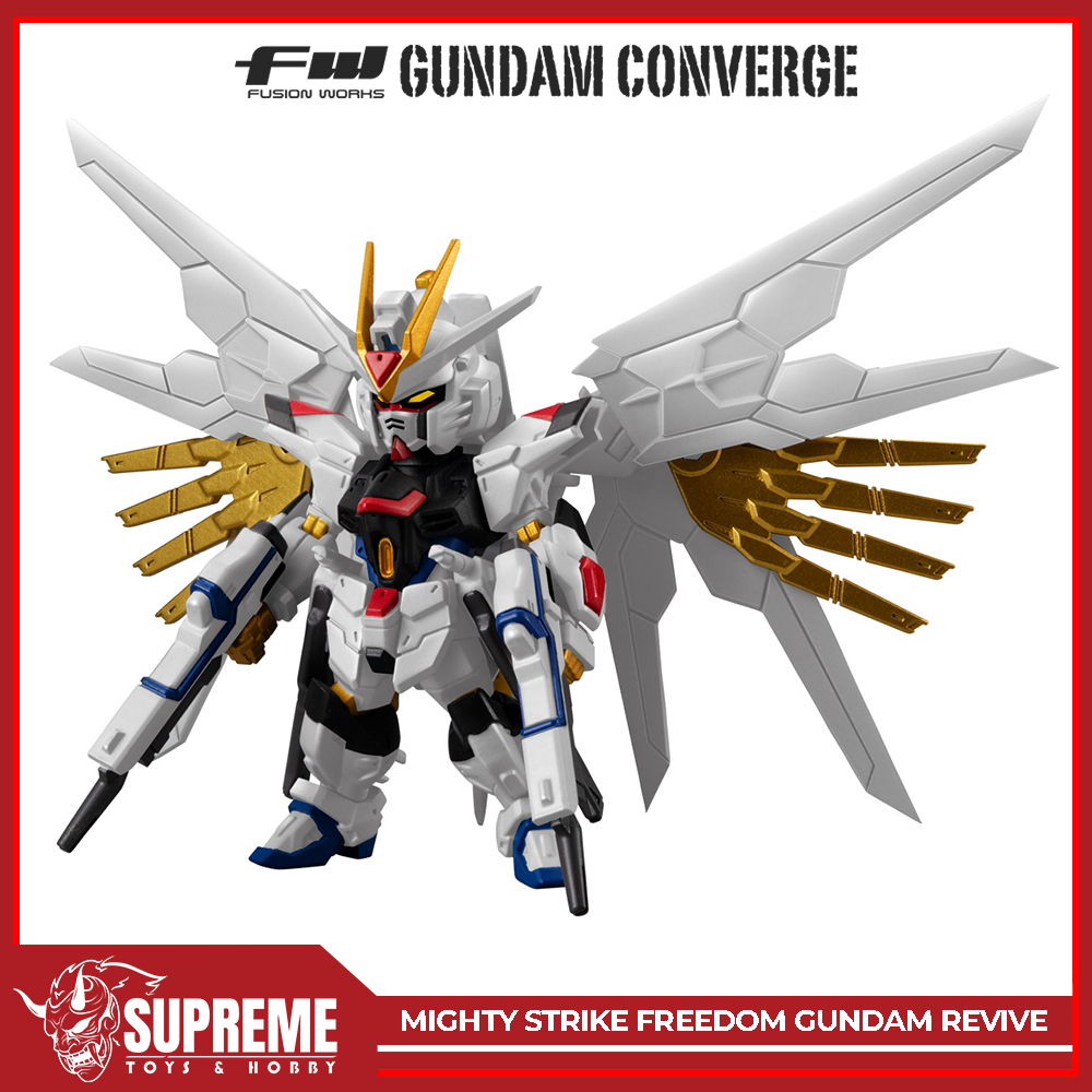 Jual FW Gundam Converge SEED Freedom Revive - Mighty Strike Freedom Gundam ( Strike Freedom ...