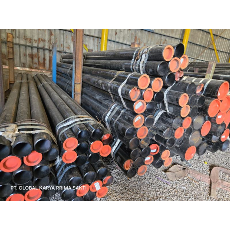 Jual Potongan Pipa Besi Seamless 6" Sch 80 (Diameter 168.3) x 12.7 x 1 ...