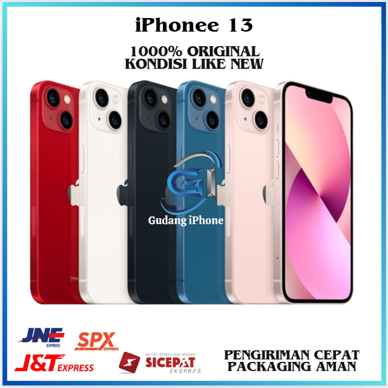 Jual PROMO 12.12 iP 13 128GB/256GB 100% ORIGINAAL SECOND APPLE/KONDISI ...