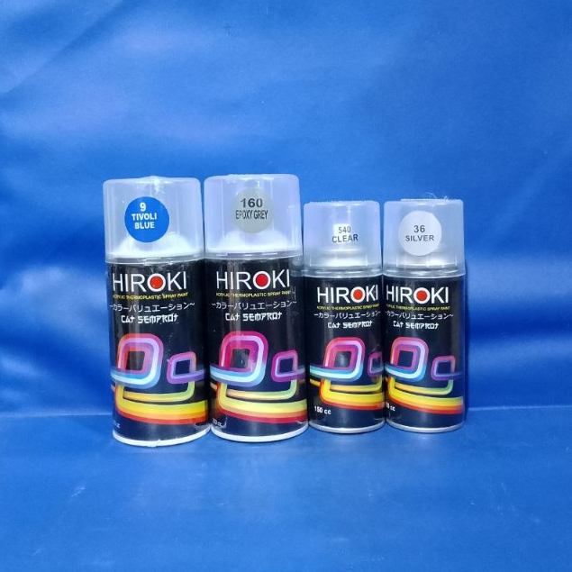 Jual SPRAY PAINT HIROKI 300ML \ 300CC CAT SEMPROT HIROKI 150ML \ 150CC ...