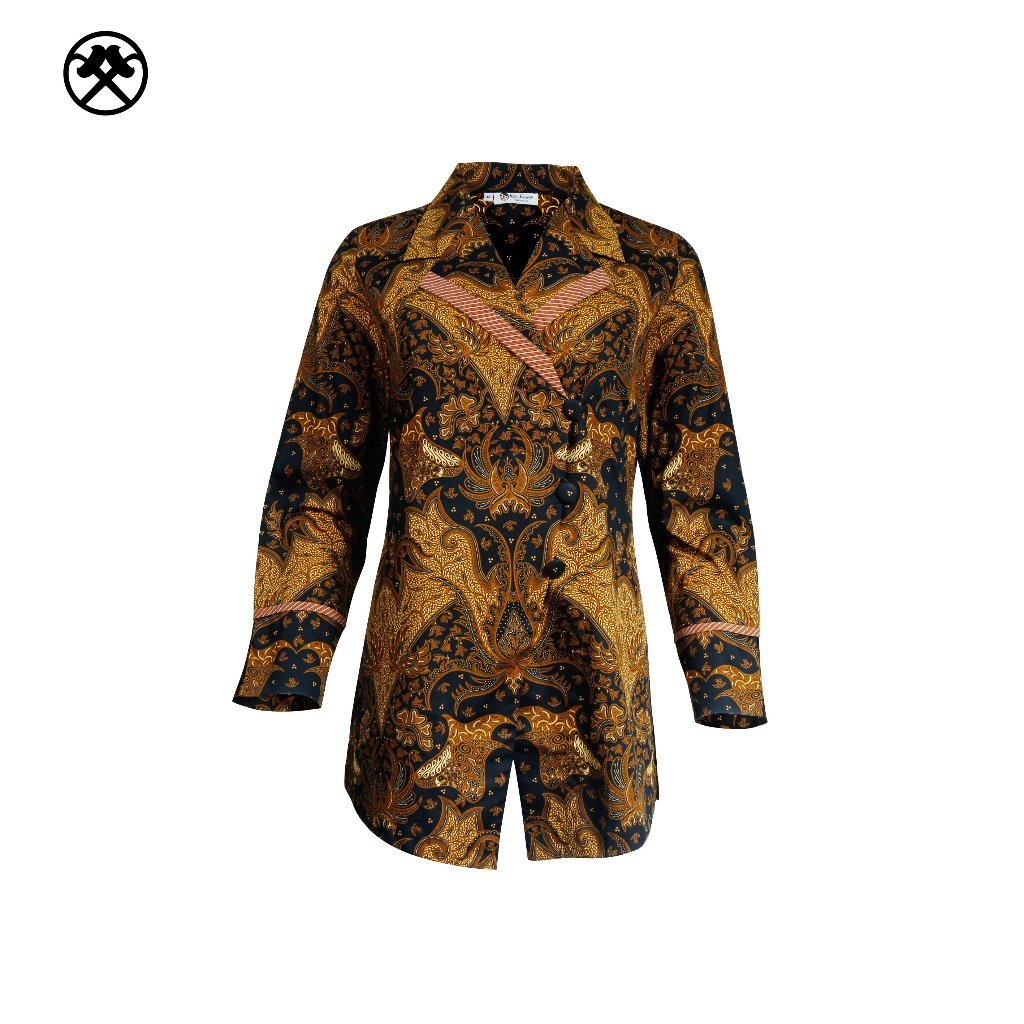 Jual Keris Gallery Blouse Batik Wanita Lengan Panjang Motif Ukel Gurdo ...