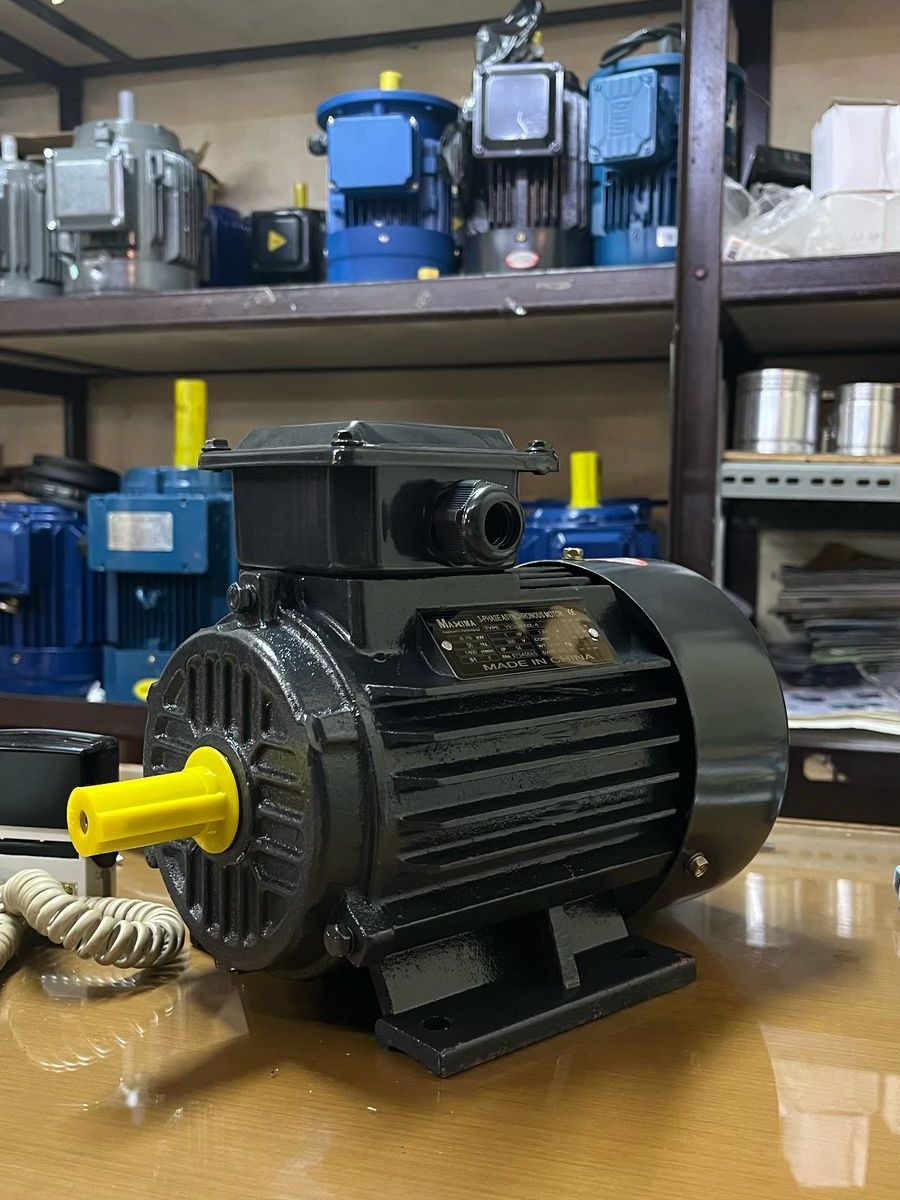 Jual Elektro motor Maxima 3 HP 2.2 Kw 3 Phase 4 Pole 2 Pole B3 1400 RPM ...