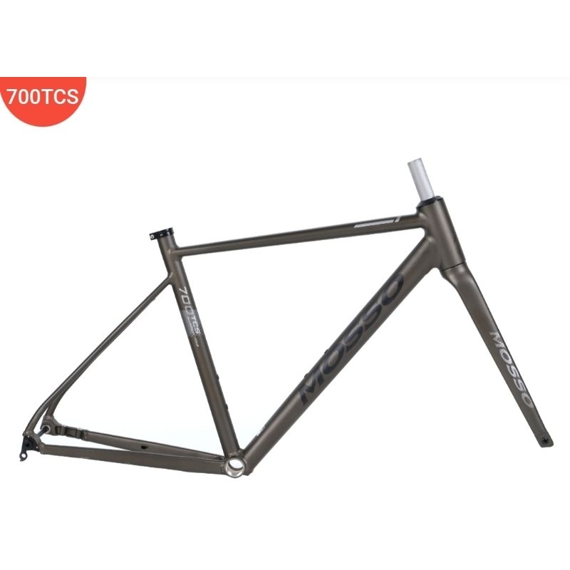 Jual FRAME FORK MOSSO 700 TCS road gravel balap | Shopee Indonesia