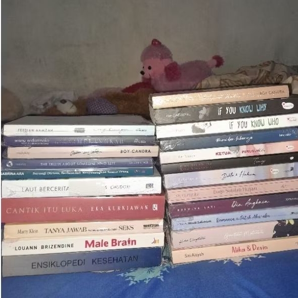 Jual [PRELOVED] OBRAL BUKU NOVEL MURAH MULAI DARI 5.000 100% ORI BUKAN BAJAKAN | Shopee Indonesia