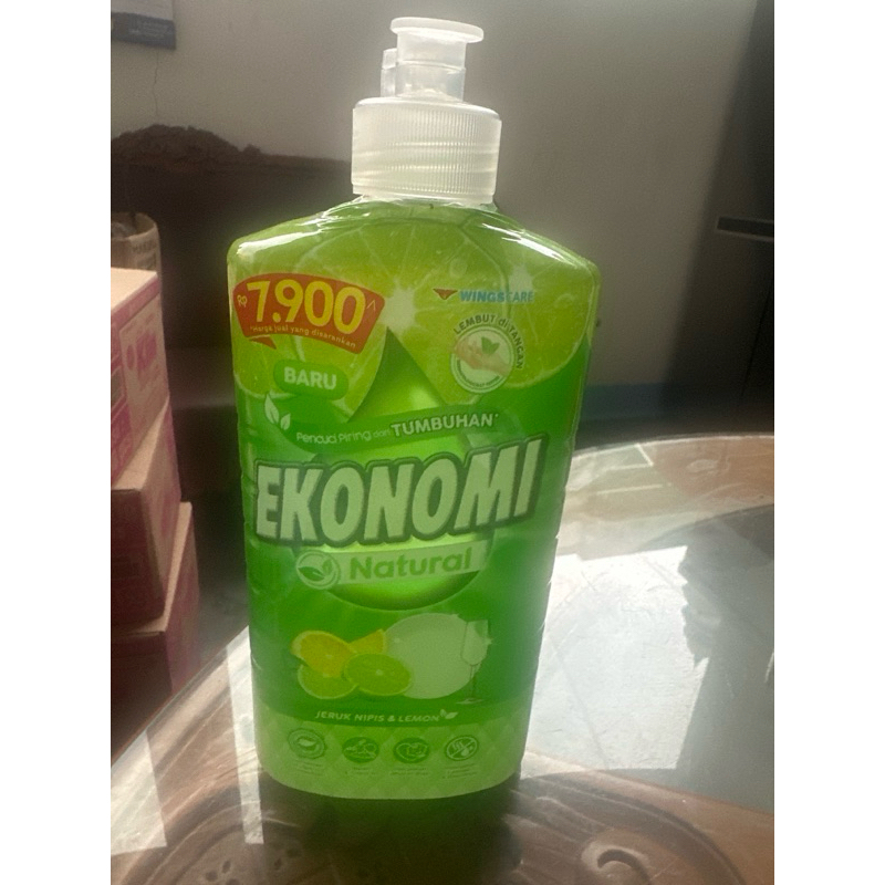 Jual Ekonomi Power Liquid Sabun cuci piring natural jeruk nipis botol ...