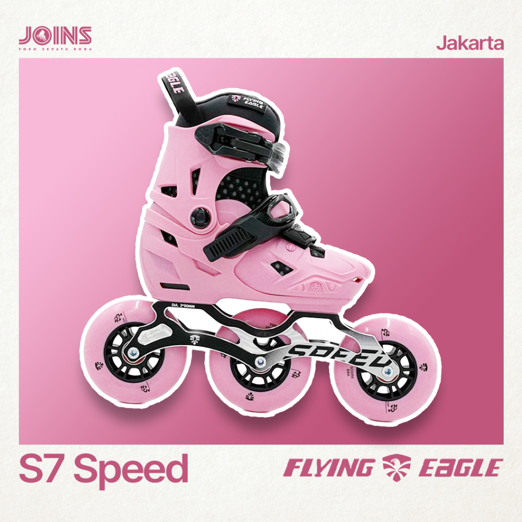 Jual Sepatu Roda Inline Skate Anak Flying Eagle S7 Speed | Shopee Indonesia