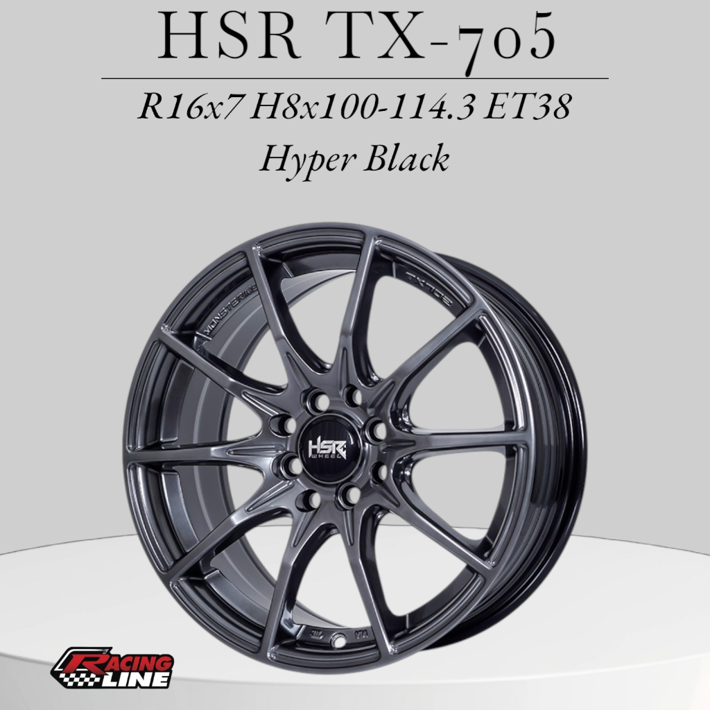 Jual Velg Racing R16 Jazz Vios Raize Rocky Avanza Livina dll Pelak HSR TX-702 R16 | Shopee Indonesia