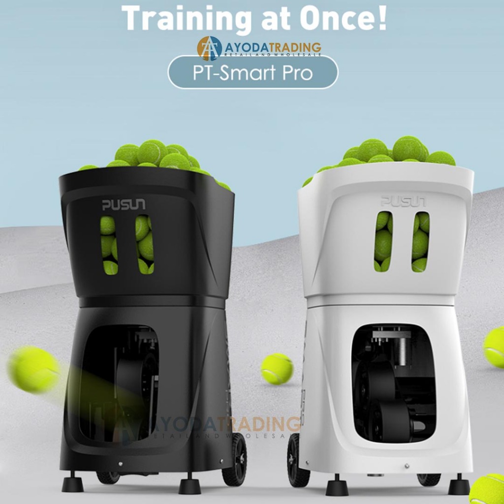 Jual Tennis Ball Machine Mesin Tembak Bola Padel Tenis Pusun PT-Smart ...